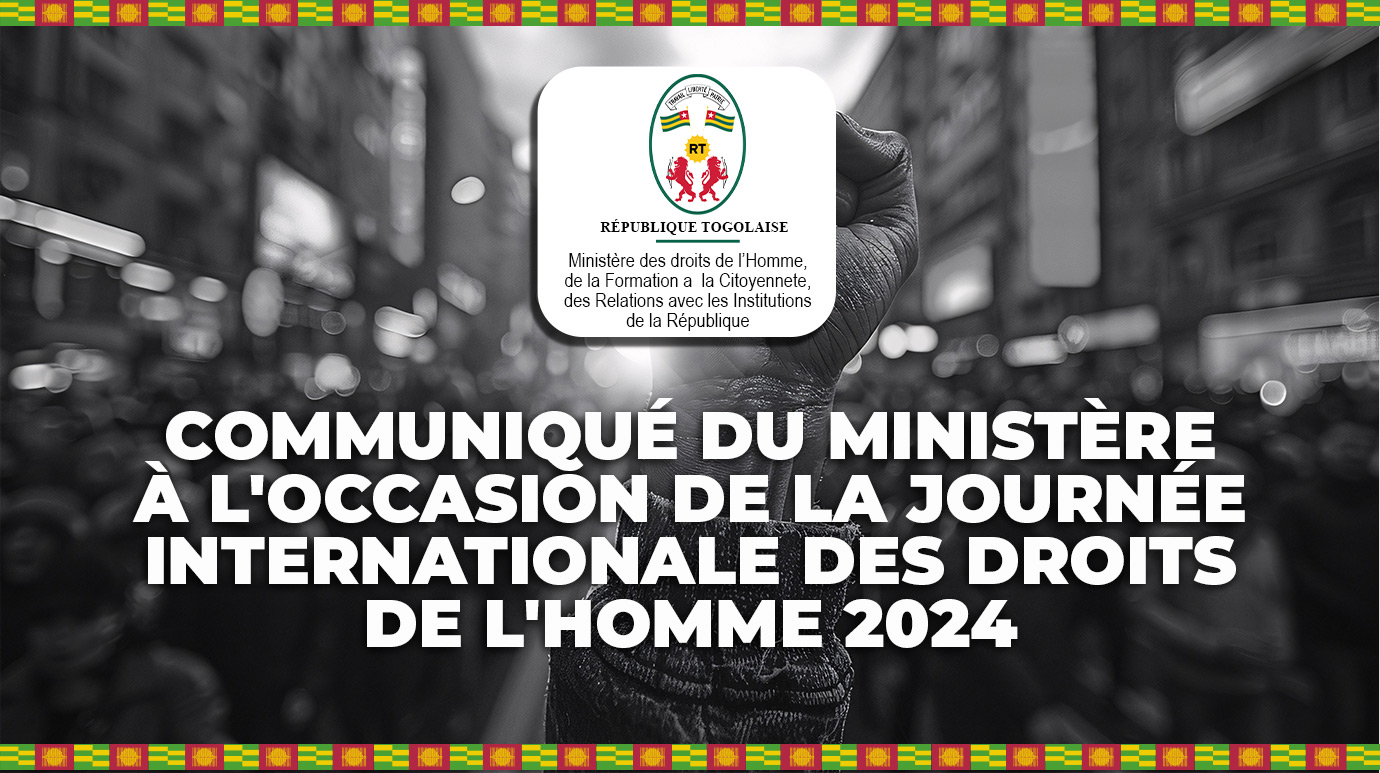 CÉLÉBRATION DE LA JOURNÉE INTERNATIONALE DES DROITS DE L'HOMME, 76E ...